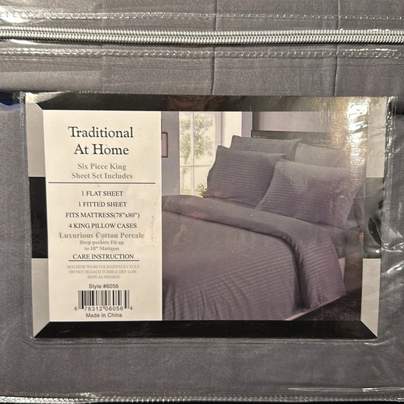 Traditional At Home | Bedding | Traditional At Home 6pc King Sheet Set ...